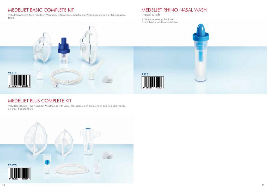 Medel Nebulizer Model Family ; Italy Product | ThaiMedical - ไทยเมดิคอล
